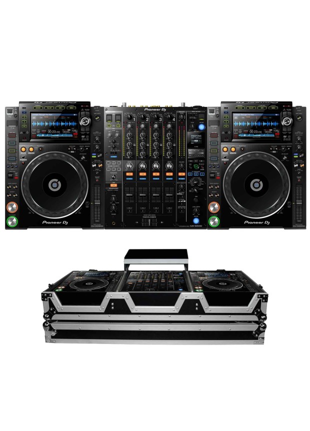 Pioneer CDJ 2000NXS2 and DJM 900NXS2 Pro DJ Package